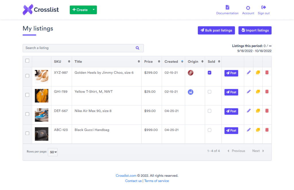 Crosslist - How does Crosslist work?