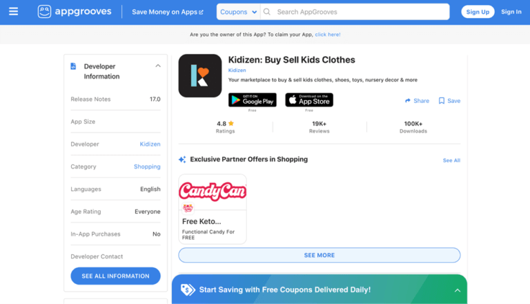 Kidizen Review: Make Money Selling Kids' Clothing!