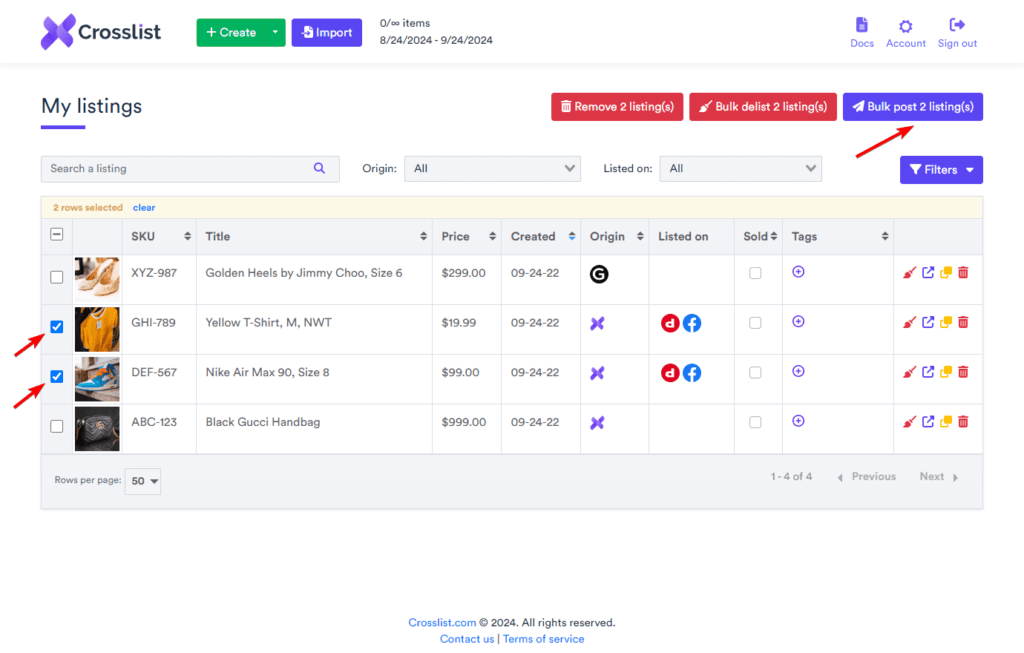 How To Relist On Vinted In 2024 With Crosslist?